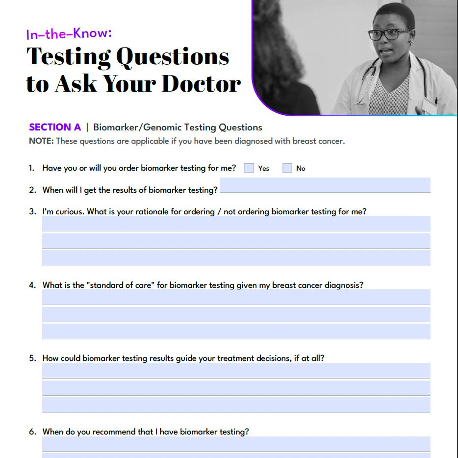 Testing Questions to Ask Your Doctor | Black Genes Matter