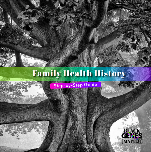 Black Genes Matter™ Family Health History Guide | Black Genes Matter