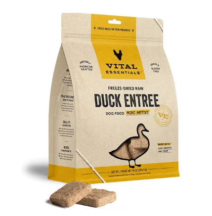 Vital Essentials - Duck Entree Mini Patties | Mojo Dog Co