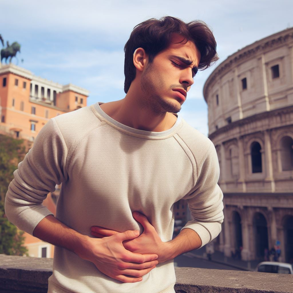A personal story: Got sick in Rome
