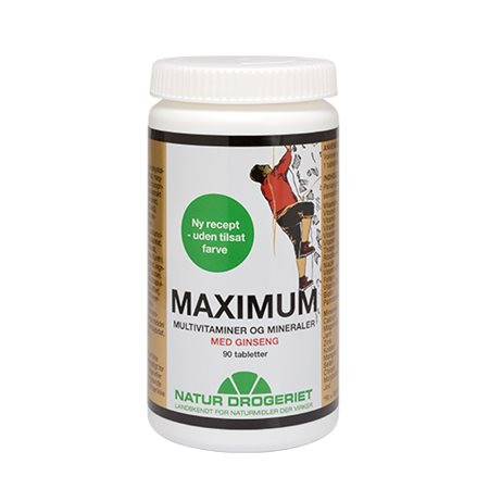 Maximum EXTRA - multivitamin- og mineraltablet | Kornval Yoga
