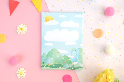 Mountains Notepad | aPenas Illustrator