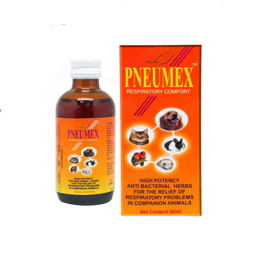 Pneumex Respiratory Comfort 60ml High Potency, Anti Bacterial Herbs For ...
