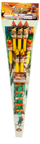 Space Jam Rocket and flyers | Discount fireworks