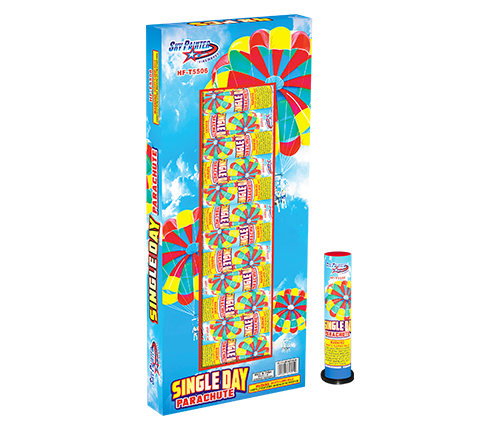 Single Day Parachute 6 Pack | Discount fireworks