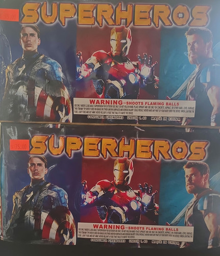 Superheroes | Discount fireworks
