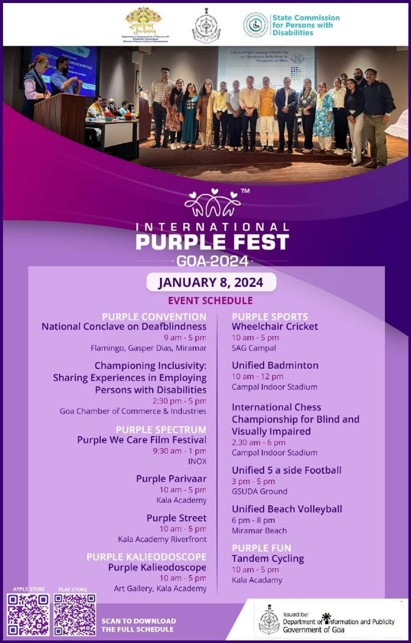 Purple Fest Goa 2024 Schedule & Venue