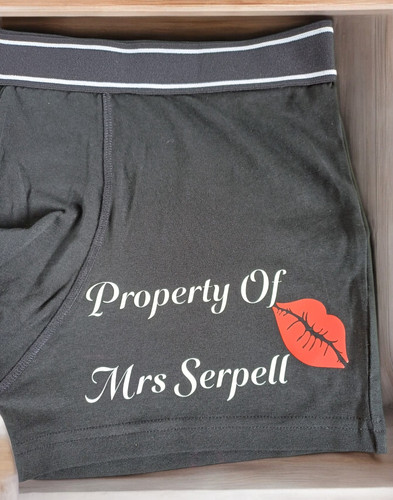 Personalised Men's Boxers | LH Keepsakes