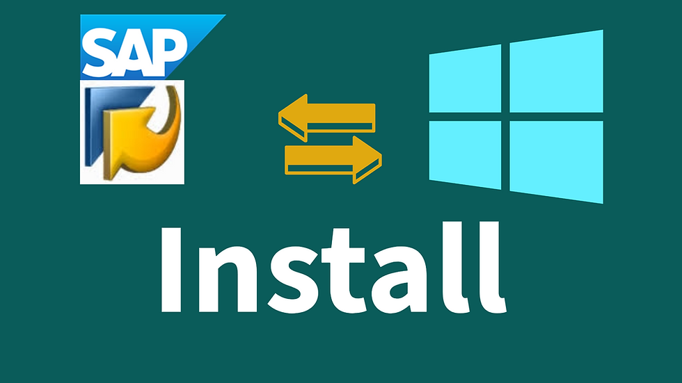 How to Download and Install SAP GUI for Windows (version 7.7 & 8)