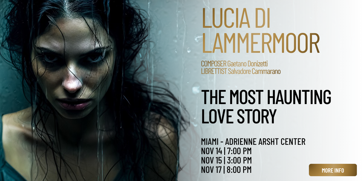 Florida Grand Opera Unveils Italian-Language Season in Miami and Fort ...