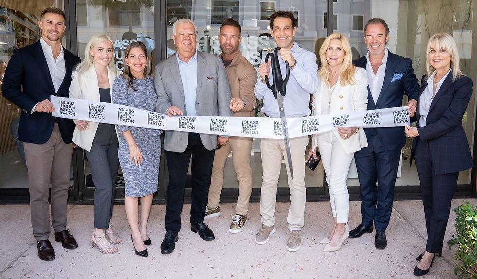 Grand Opening: Glass House Boca Raton Sales Gallery Ribbon Cutting