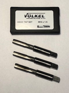 Volkel M10 x 1.5 HSSG Tap Set | JET Supplies