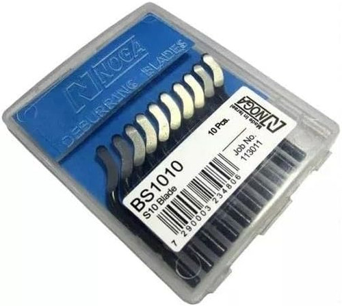 Noga S10 (BS1010) Deburring Blade Pack 10 | JET Supplies