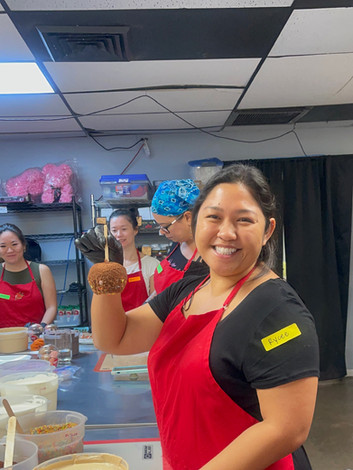 Dip & Sip Workshop | DIY Apple & Strawberries | Dipped by Dee