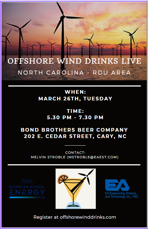 Raleigh/Durham Offshore Wind Drinks | OSW Drinks