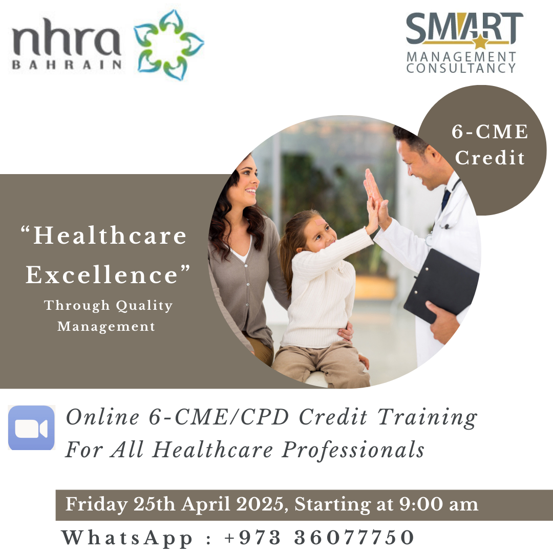 Healthcare Excellence through Quality Management Online 6-CME Training ...