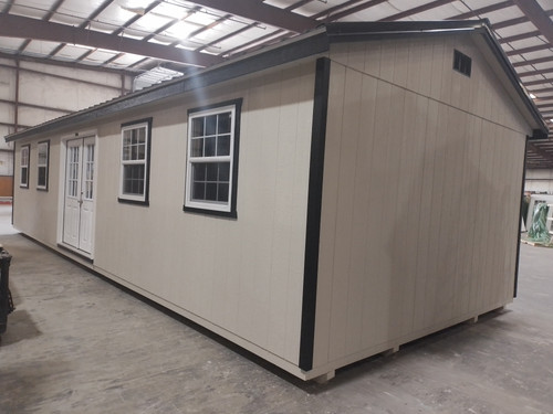 14x36 Painted Deluxe - Overstock | Build-A-Shed NC