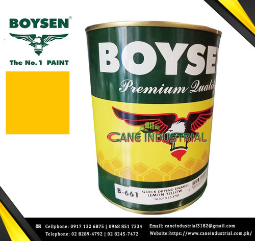 Boysen QDE International Red/ Lemon Yellow | Cane Industrial