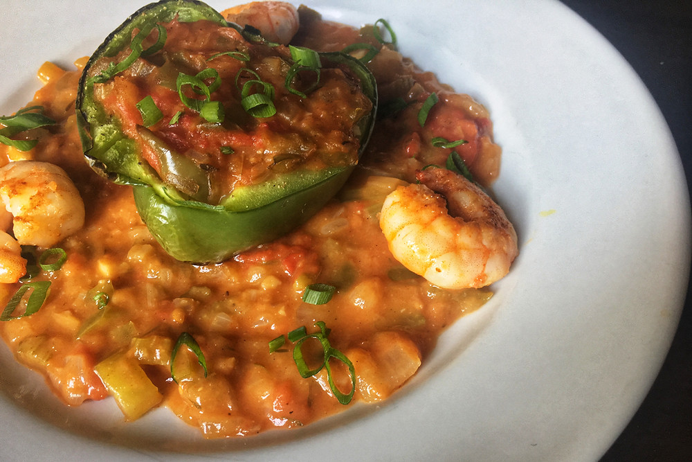 Stuffed Peppers Etouffee