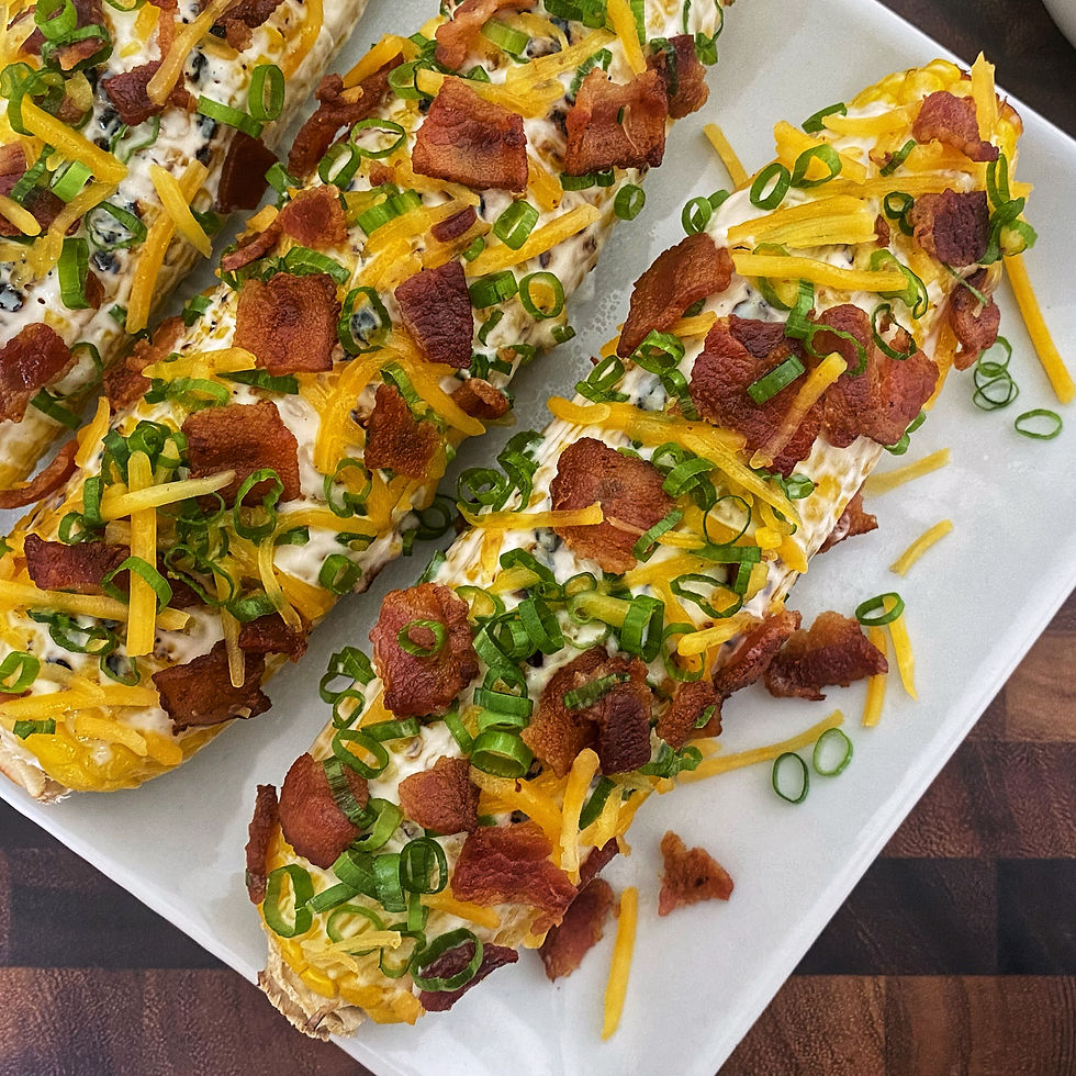 Fully Loaded Corn on the Cob