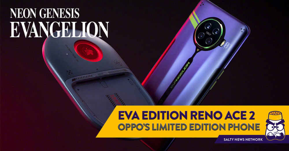 The Limited Edition Neon Genesis Evangelion OPPO Reno Ace 2 Looks ...
