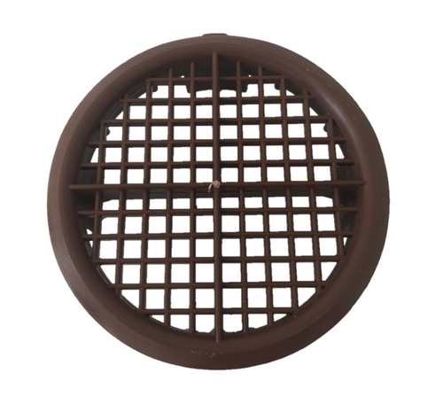 Brown Soffit Vent (70mm) | Newline Plastics Ltd