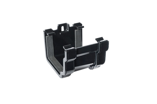 Black Ogee Union Bracket | Newline Plastics Ltd