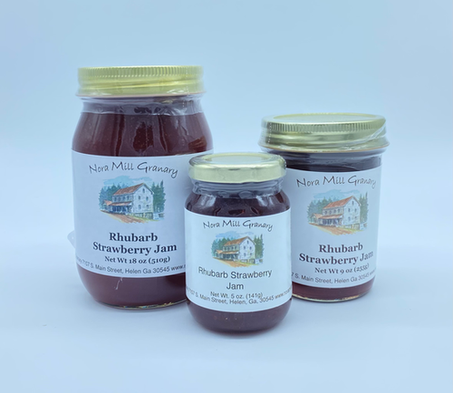 Rhubarb Strawberry Jam | Nora Mill