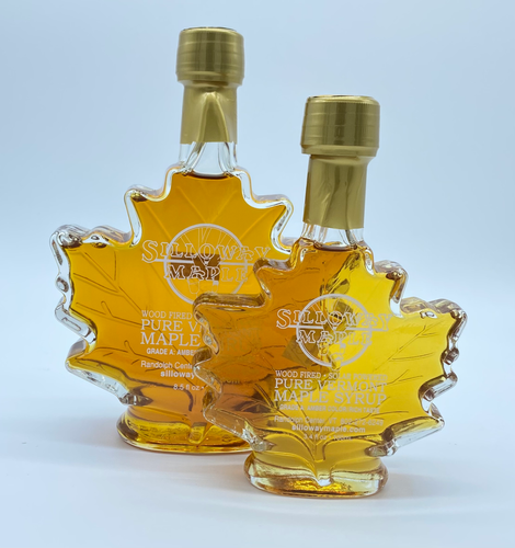 Pure Maple Glass Leaf Syrup | Nora Mill