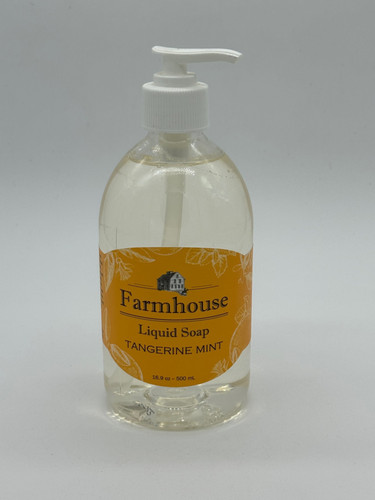 Farmhouse Tangerine Mint Liquid Soap | Nora Mill
