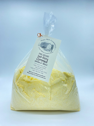 Yellow Fine Self-Rising Cornmeal | Nora Mill
