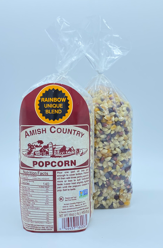 Amish Country Rainbow Popcorn | Nora Mill
