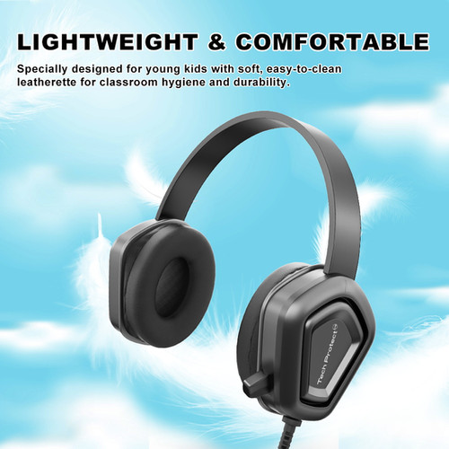 TechProtectus 3.5MM Kids Headphone with an inline Microphone ...