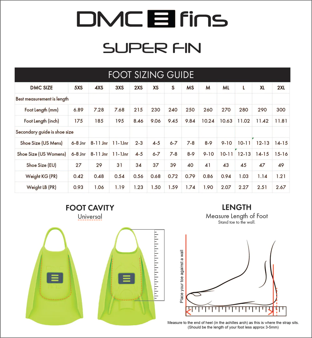 Super Fins Orange | DMC FINS THAILAND