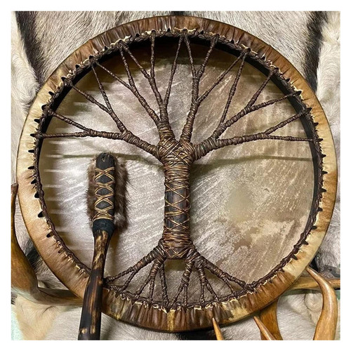 Shamanic Drums Siberian Native American Spirit Musical Instrument ...