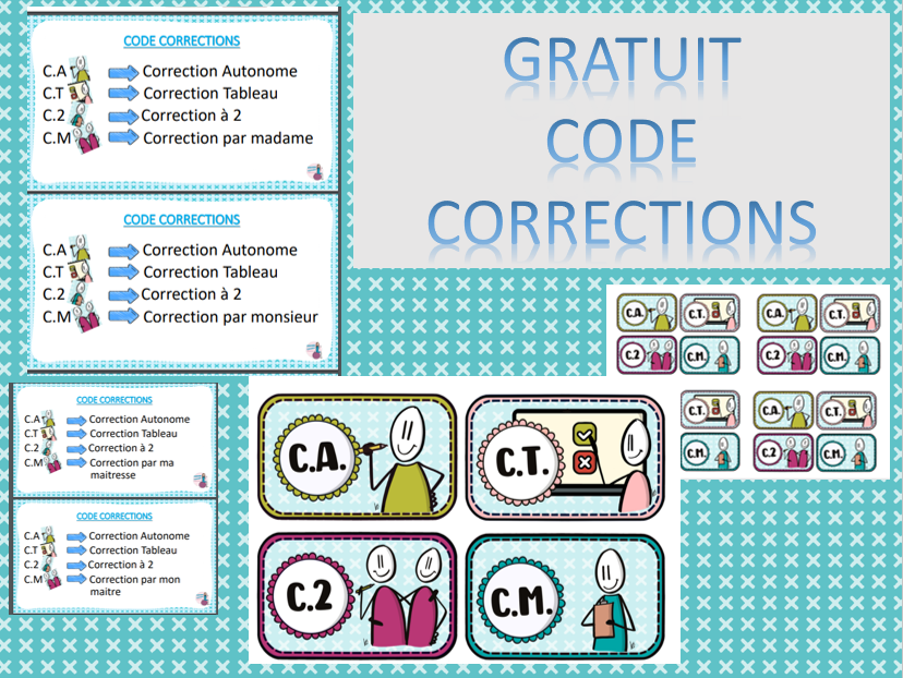 Code Corrections | Sandrine Coûteaux