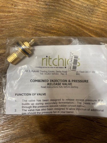 Pin Valve (with Piercing Pin) | elderberry