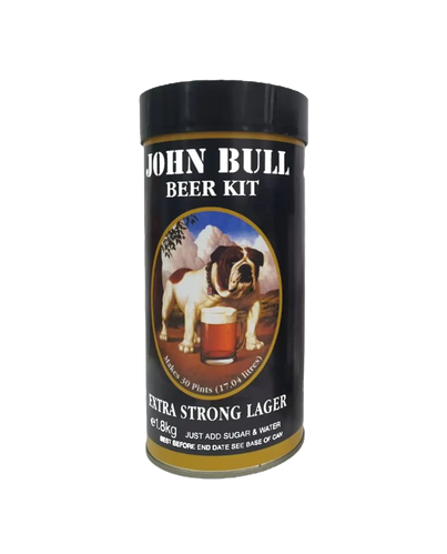 Buy John Bull Extra Strong Lager 1.8Kg - Elderberry HomeBrew Beer Kit