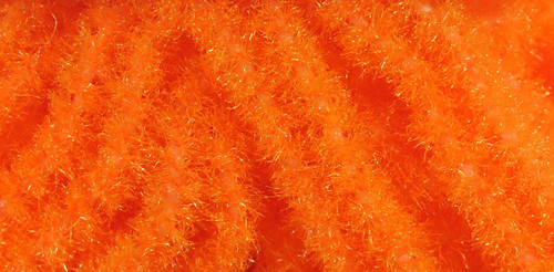 Fluorescent Fire Orange-Medium Antron | Crappie Jig Tying Materials ...