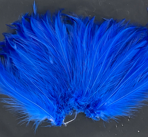 Royal Blue-Custom Neck Hackle 5-7" | Crappie Jig Tying Materials ...