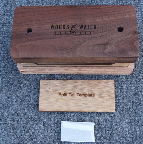 Woods and Water Outdoors Split/Wedge Tail Cutting System | Crappie Jig ...