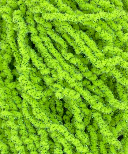 Chartreuse Pepper-Custom Chenille | Crappie Jig Tying Materials |United ...