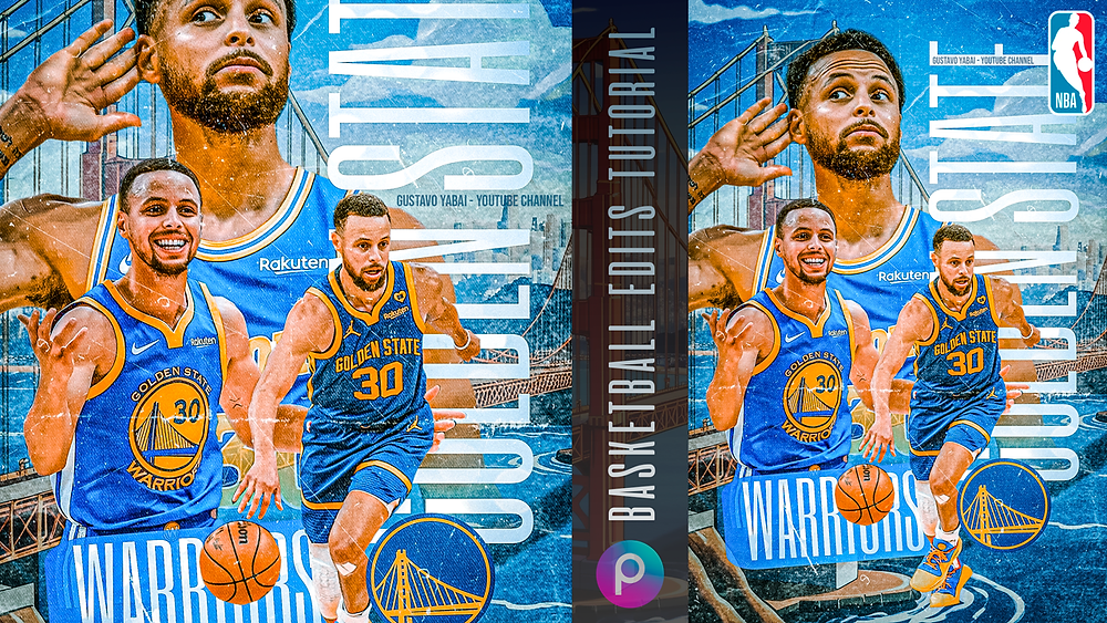 Como Fazer Arte Flyer de Jogador de Basquete - Basketball Poster Edits ...