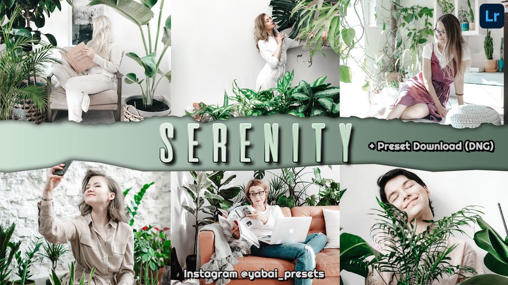 Preset Grátis Lightroom | SERENITY Clean Filtro Premium | DNG iPhone, Android, PC, Claro Branco