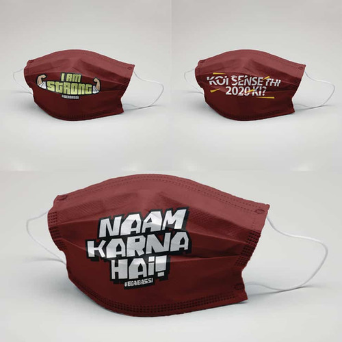 Maroon Masks Combo (3 pcs) | Be a Bassi