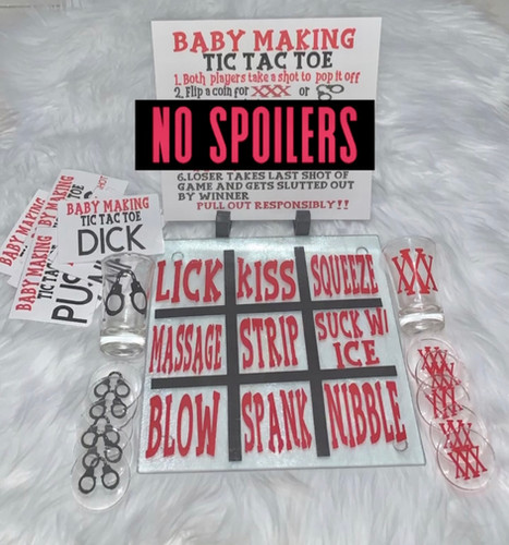 Baby Making Tic Tac Toe File | Sade & Son Craft Co.