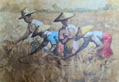 Harvest Scene - Crispin V. Lopez | Magkaisa