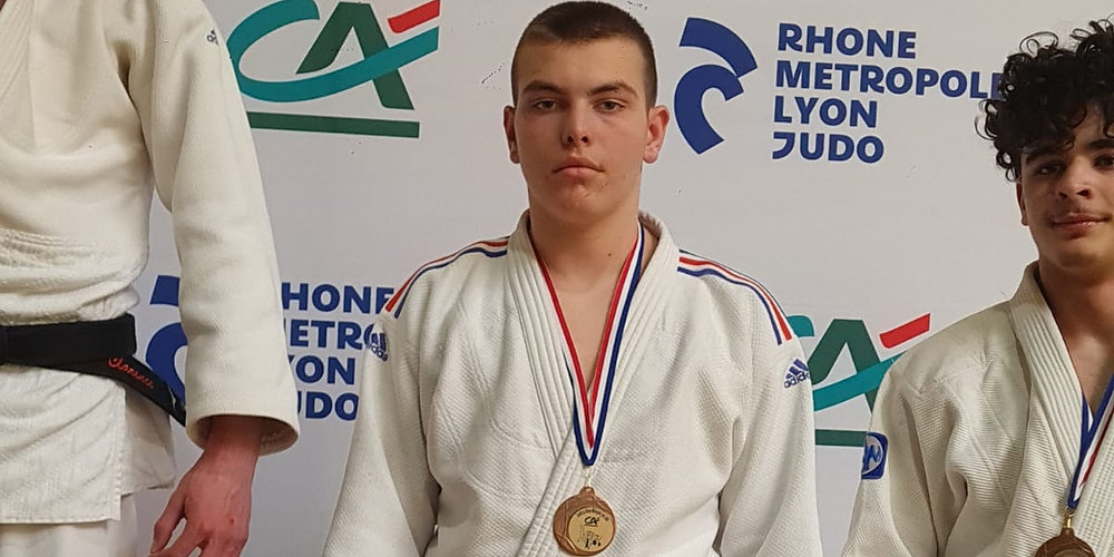 Viktor Deak -81kg 3ème aux 2D cadets à Lyon