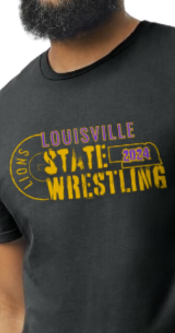 Black 2024 State Wrestling Qualifiers Shirt | Barnes Apparel