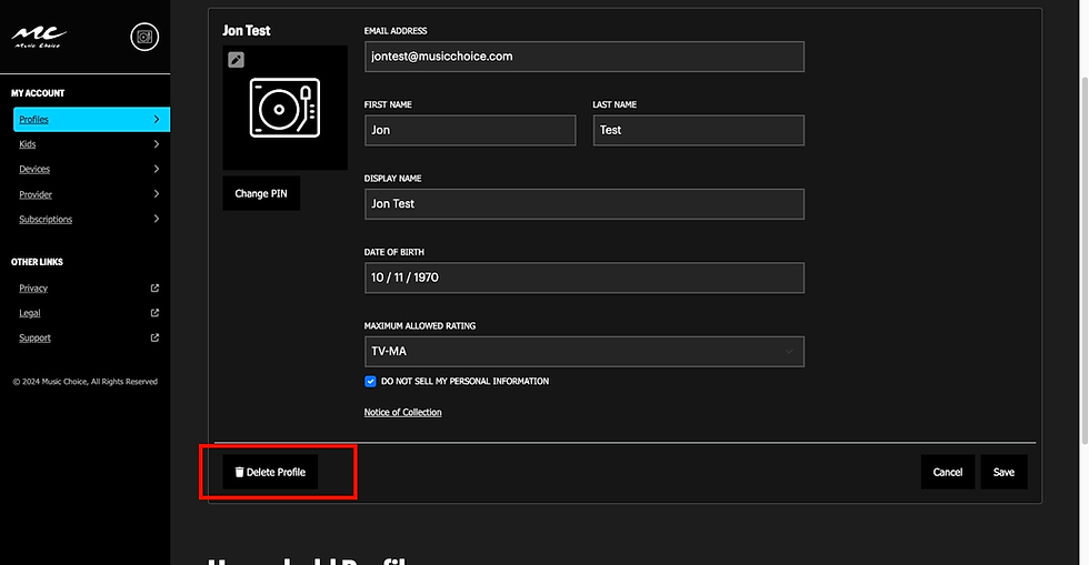 Can I log in to Music Choice on my Smart TV using my cable account ...